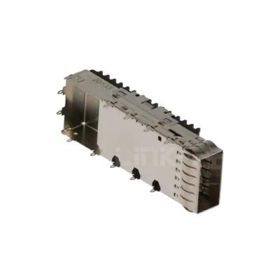 China 2170704-1 QSFP28 Cage 28 Gb/s Press-Fit NO Light Pipe for sale
