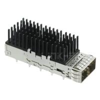 China 2170704-9 QSFP28 Cage with Heat Sink 28 Gb/s for sale