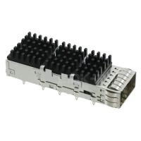 China TE 2170704-8 Compatible LINK-PP LP11FC01051 QSFP28 Cage Assembly With Heat Sink 1 x 1 Port for sale