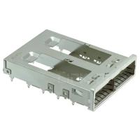 China 2170805-5 TE QSFP28 Cage Ganged (1 x 2) Connector 28 Gb/s for sale