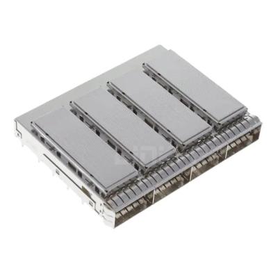 China 2354935-1 TE QSFP28 Cage Assembly 1 x 4 Port With Heat Sink for sale