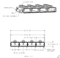 China 2170746-2 TE QSFP28 Cage Ganged (1 x 4) Connector Included Lightpipe for sale