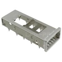 China 1551891-1 ZQSFP+ Cage Press-Fit Through Hole for sale