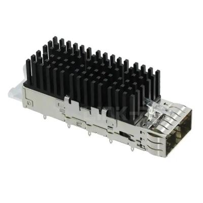China 4-2170705-3 ZQSFP+ Cage With Heat Sink Connector Press-Fit Through Hole for sale