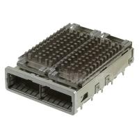 China TE 2227103-2 ZQSFP+ Cage Ganged (1 x 2) With Heat Sink 28 Gb/s for sale