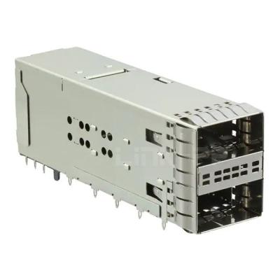 China 2227669-1 ZQSFP+ Cage Assembly  2 x 1 Port With Integrated Connector 25 Gb/s for sale