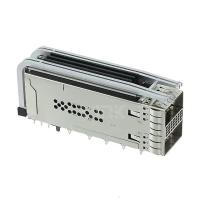 China 2299940-5 TE ZQSFP+ Receptacle With Cage Ganged (2x1) with Heat Sink Connector Included Lightpipe for sale