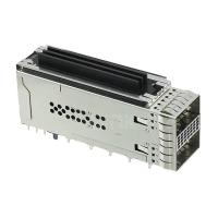 China TE 2299940-2 ZQSFP+ Receptacle With Cage Ganged (2x1) with Heat Sink Connector 25 Gb/s for sale