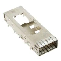 China 1888617-1 QSFP+ Cage ASSEBLY Press-Fit Through Hole No Light Pipe for sale