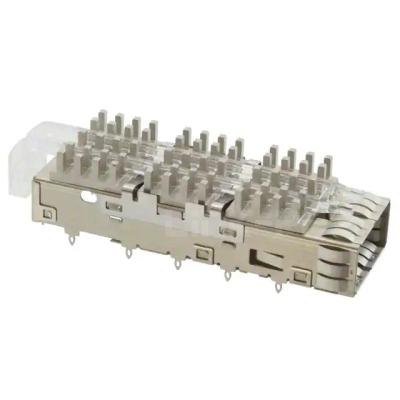 China 1888971-1 TE QSFP+ Cage With Heat Sink 14 Gb/s  Included Lightpipe for sale