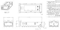 China TE 2170111-1 QSFP+ Cage Connector Press-Fit Through Hole Right Angle for sale