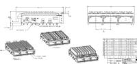 China 2057042-8 QSFP+ Cage Ganged (1 x 3) with Heat Sink Connector Press-Fit Through Hole Right Angle for sale