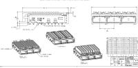 China TE 2057042-5 QSFP+ Cage Ganged (1 x 3) with Heat Sink Connector Included Lightpipe for sale
