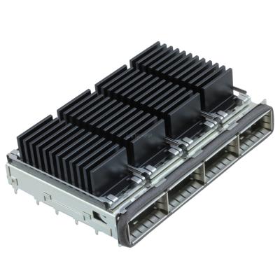 China TE 2170287-6 QSFP+ Cage Ganged (1 x 4) with Heat Sink Connector Elastomeric Gasket for sale