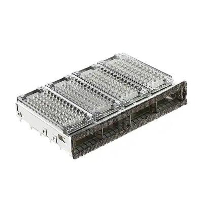 China TE 2170290-1 QSFP+ Cage Ganged (1 x 4) with Heat Sink Connector 14 Gb/s for sale