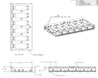 China TE 2143329-1 QSFP+ Cage Ganged (1 x 6) Connector Press-Fit Through Hole for sale