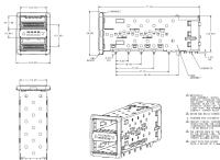 China TE 2085945-5 QSFP+ Receptacle with Cage Ganged (1x2) Connector Press-Fit  Included Lightpipe for sale