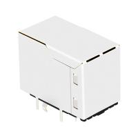 China LPJE319DNL Tab Up RJ45 Jack With Single USB Without Integrated Magnetics for sale
