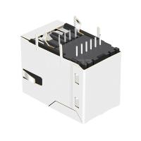 China LPJE3060CNL Without LED Tab Up Single USB RJ45 Jack Without Integrated Magnetics for sale