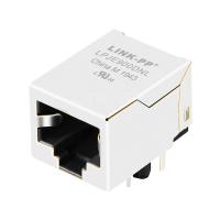 China LPJE900DNL Tab Down Without Led 1X1 Port 10P10C RJ45 Connector Without Integrated Magnetics for sale