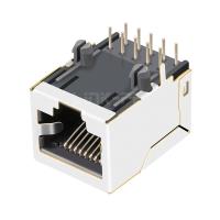 China LPJE900DNL Tab Down Without Led 1X1 Port 10P10C RJ45 Connector Without Integrated Magnetics for sale
