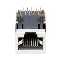 China LPJE900DNL Tab Down Without Led 1X1 Port 10P10C RJ45 Connector Without Integrated Magnetics for sale