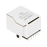 China LPJE900DNL Tab Down Without Led 1X1 Port 10P10C RJ45 Connector Without Integrated Magnetics for sale
