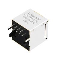 China Without LED 1X1 Port 8P8C Vertical RJ45 Jack without Integrated Magnetics for sale