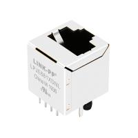 China Amphenol RJS-D0610-5NN-35 Compatible LINK-PP LPJE681XDNL Without LED 8P8C Vertical RJ45 Jack without Integrated Magnetics for sale