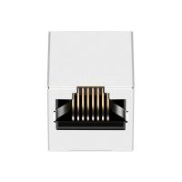 China Amphenol RJS-D0610-5NN-35 Compatible LINK-PP LPJE681XDNL Without LED 8P8C Vertical RJ45 Jack without Integrated Magnetics for sale