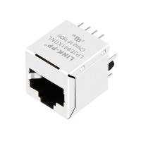 China Amphenol RJS-D0610-5NN-35 Compatible LINK-PP LPJE681XDNL Without LED 8P8C Vertical RJ45 Jack without Integrated Magnetics for sale