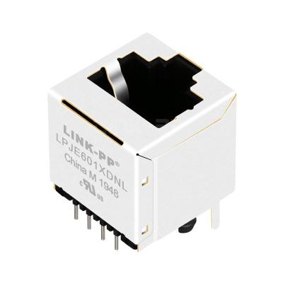 China Belfuse SS260N-8P8C-GABB1-L Compatible LINK-PP LPJE601XDNL  Without LED Vertical RJ45 Modular Jack without Integrated Magnetics for sale