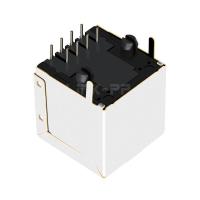 China Belfuse SS260N-8P8C-GABB1-L Compatible LINK-PP LPJE601XDNL  Without LED Vertical RJ45 Modular Jack without Integrated Magnetics for sale