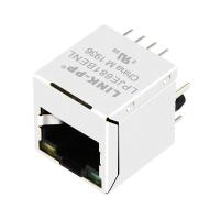 China Belfuse SS-74301-002 Compatible LINK-PP LPJE681BDNL Green/Yellow LED 8P8C Vertical RJ45 Jack without Integrated Magnetics for sale