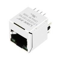 China LPJE681BFNL 1X1 Port Vertical RJ45 Jack Connector without Integrated Magnetics Green/Green LED for sale