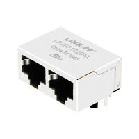 China Tab Down Without LED 1X2 Port  8P8C RJ45 Modular Jack without Integrated Magnetics for sale