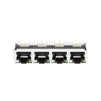 China LPJE401A26NL Without Integrated Magnetics 1x4 Port Shielded RJ45 Connector for sale