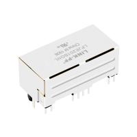 China LPJE201BGNL Tab Down Yellow/Green LED 1X2 Port RJ45 Magnetic Jack without Integrated Magnetics for sale