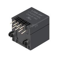 China Without Led 8P8C Vertical RJ45 Modular Jack without Integrated Magnetics LPJE681NNL for sale