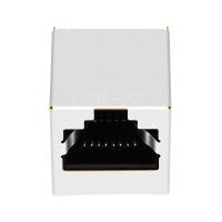 China Without LED 1X1 Port 8P8C Vertical RJ45 Modular Jack without Integrated Magnetics for sale