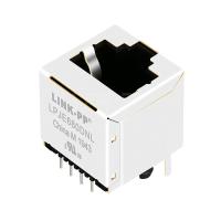 China LPJE680DNL Without LED 8P8C Vertical RJ45 Modular Jack without Integrated Magnetics for sale