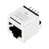 China LPJE680DNL Without LED 8P8C Vertical RJ45 Modular Jack without Integrated Magnetics for sale