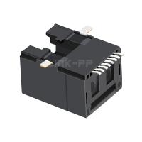 China LPJE918NNL Tab Up Without LED 1X1 Port Unshielded SMT RJ45 Modular Jack without Integrated Magnetics for sale