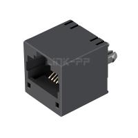 China LPJE651NNL Vertical RJ45 Jack without Integrated Magnetics Without LED for sale