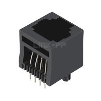 China LPJE618NNL Unshieded Tab Up Without LED 1X1 Port 8P8C RJ45 Modular Connector for sale
