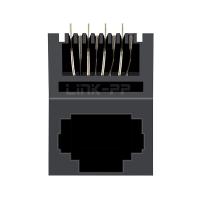 China LPJE618NNL Unshieded Tab Up Without LED 1X1 Port 8P8C RJ45 Modular Connector for sale
