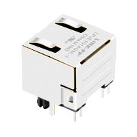 China LPJE101AGNL-1 RJ45 Jack Without Magnetics Single Port Tab Up Yellow/Green LED for sale