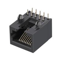 China LPJE180NNL Without LED 1X1 Port RJ45 Connector Tab Down without Integrated Magnetics for sale