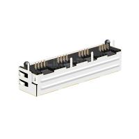 China LPJE401CNL Tab Up Without LED 1X4 Port RJ45 Jacks Without Integrated Magnetics for sale