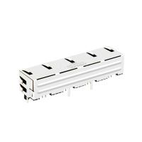 China LPJE401CNL Tab Up Without LED 1X4 Port RJ45 Jacks Without Integrated Magnetics for sale